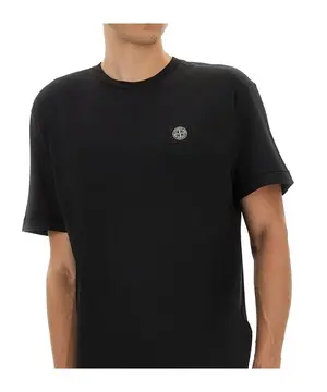Stone Island Compass Patch Slim T-shirt - Black