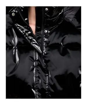 EA7 Padded Jacket With Glossy Finish