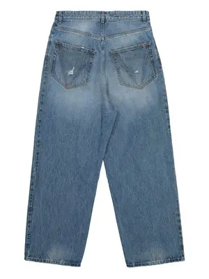 Vetements Distressed Baggy Jeans