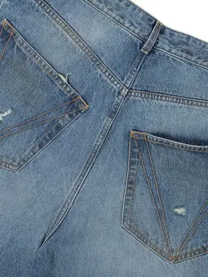 Vetements Distressed Baggy Jeans