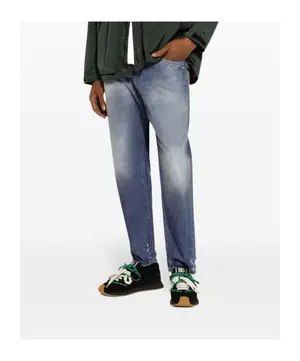 Dolce & Gabbana Distressed Stonewashed Jeans