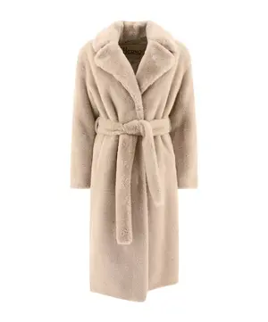 Herno Long-sleeved Belted Coat