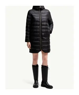Moncler Bonreposse 3-in-1 Wool Cashmere Long Down Jacket