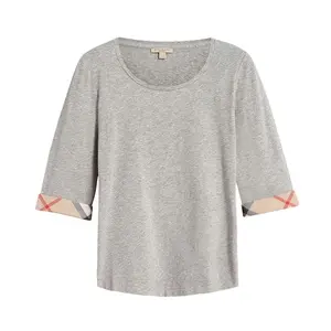 Burberry Classic Checked Sleeve T-shirt