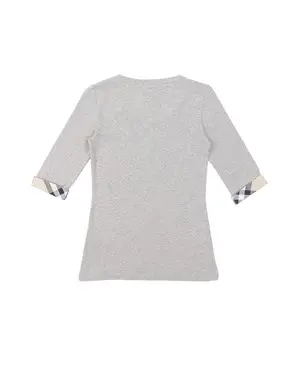 Burberry Classic Checked Sleeve T-shirt