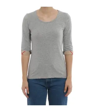 Burberry Classic Checked Sleeve T-shirt