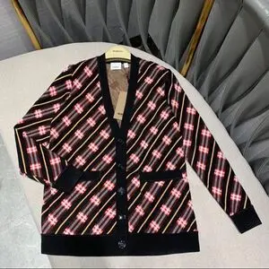 Burberry Icon Stripe Knitted Cardigan