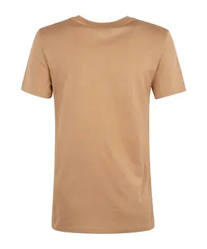 Max Mara Papaia Logo Embroidered Crewneck T-shirt - No