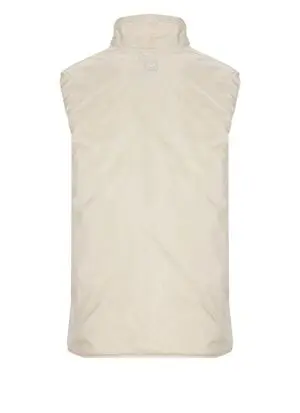 Max Mara Yoro Zip-up Drawstring Gilet - Beige