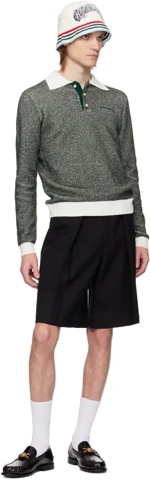 Casablanca Chicano Pleated Shorts