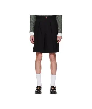 Casablanca Chicano Pleated Shorts