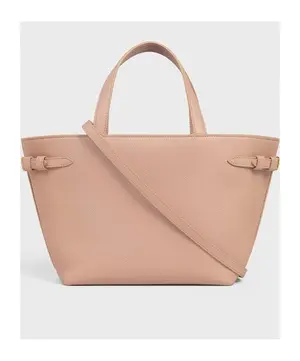 Celine Mini Cabas Anais Grained Calfskin Bag - Nude