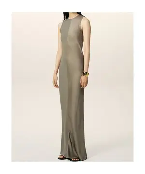 Ami Long Straight Dress