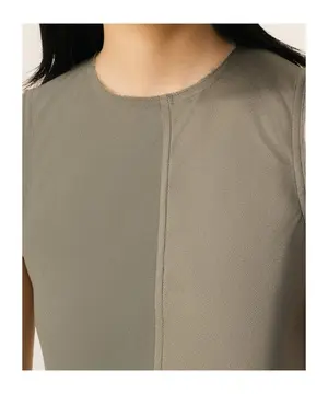 Ami Long Straight Dress
