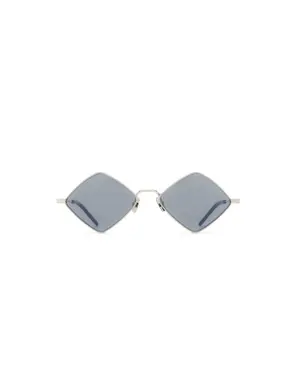 Saint Laurent Geometric Frame Sunglasses - Gray