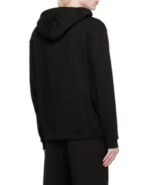 Kenzo Logo Patch Hoodie - Black