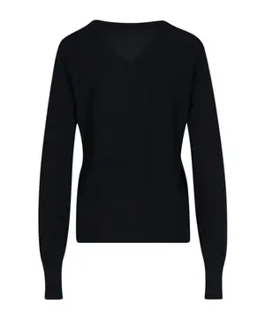 DRUMOHR V-neck Knit Sweater - Black