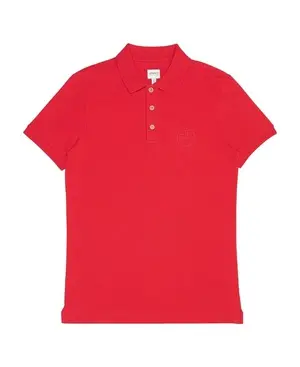 Emporio Armani Logo Polo Shirt - Red