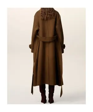 AMI Paris Belted Trench Coat