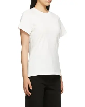 TOTEME Short Sleeve Crewneck T-shirt