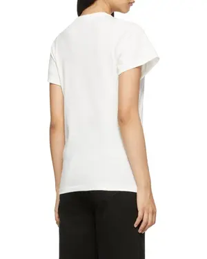 TOTEME Short Sleeve Crewneck T-shirt
