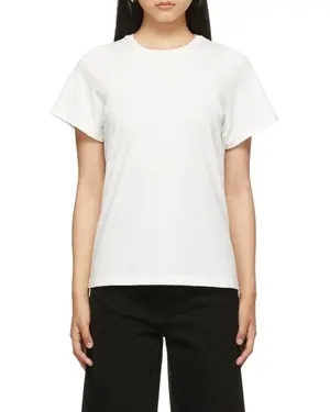 TOTEME Short Sleeve Crewneck T-shirt