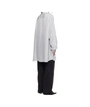 MAISON MARGIELA Long Sleeve Buttoned Shirt - Grey