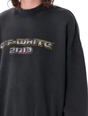 Off-White Logo Printed Crewneck Sweatshirt