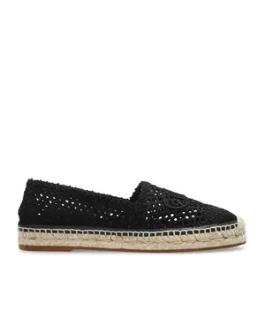 Chloé Isla Espadrilles With Logo Detailing - Black