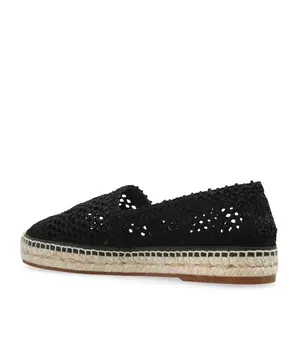 Chloé Isla Espadrilles With Logo Detailing - Black