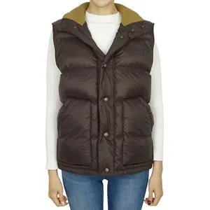 Celine Sleeveless Puffer Jacket In Light Nylon