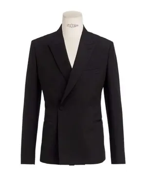 Dior Single-breasted Tailored Blazer - Black