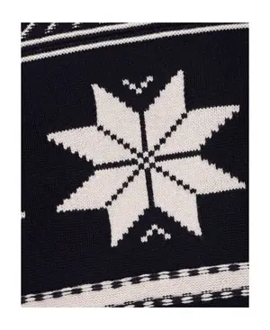 Etro Graphic Intarsia Knitted Crewneck Jumper - Black
