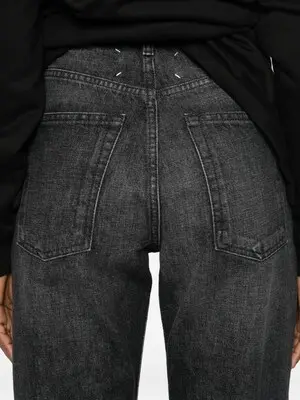 MAISON MARGIELA Straight-leg Frayed Hem Jeans