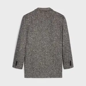 Celine Garçon Jacket In Herringbone Wool Natt