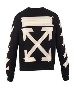 Off-White Tape Arrows Crew Neck Sweatshirt
