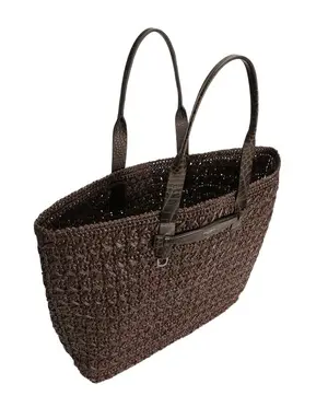 Dolce & Gabbana Crochet Raffia Shopper