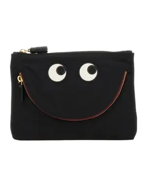 ANYA HINDMARCH Happy Eyes Zipped Pouch