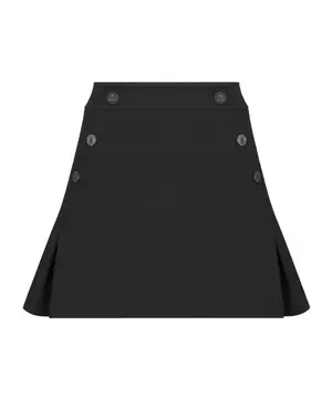 Dior Sailor Miniskirt With Anchor Button Detail