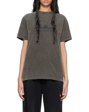 Alexander Wang Distressed Skyline T-shirt