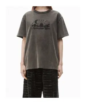 Alexander Wang Distressed Skyline T-shirt