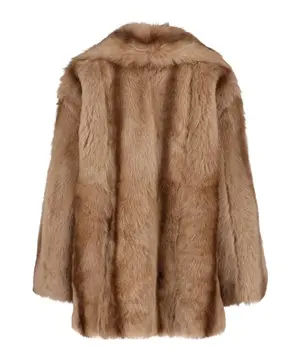 Gucci Degradé Soft Shearling Peacoat