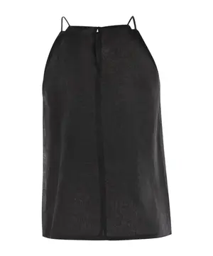 Max Mara Sleeveless Halterneck Top