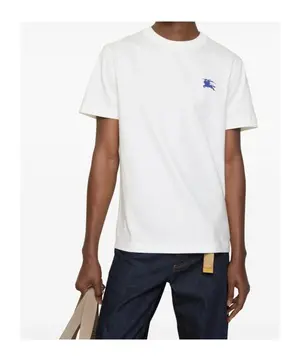Burberry Ekd Embroidered Crewneck T-shirt