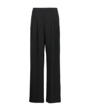 Ermanno Scervino Elastic Waist Wide-leg Trousers