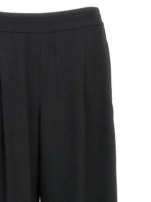 Ermanno Scervino Elastic Waist Wide-leg Trousers