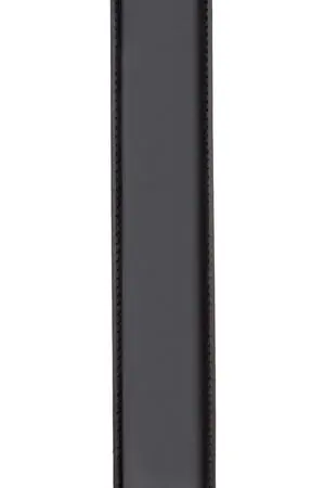 FERRAGAMO Double-sided Adjustable Belt With Gancini Buckle - Black