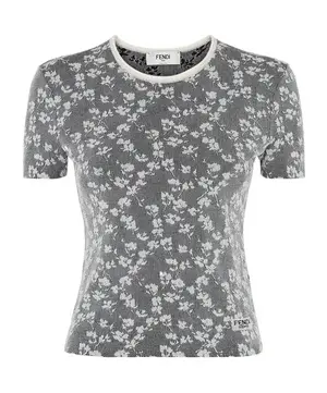 Fendi Floral Tops