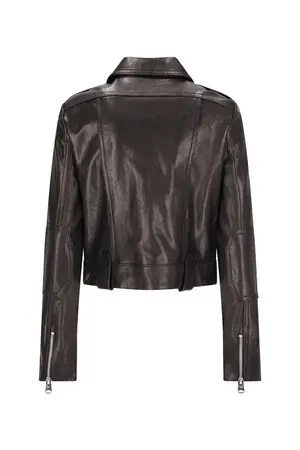Khaite Cordelia Leather Jacket - No