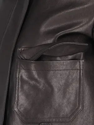 Khaite Cordelia Leather Jacket - No